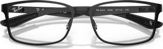 Ray-Ban unisex, Accessoires, Noir, Taille: 55 MM Rx8424 Optical Frame