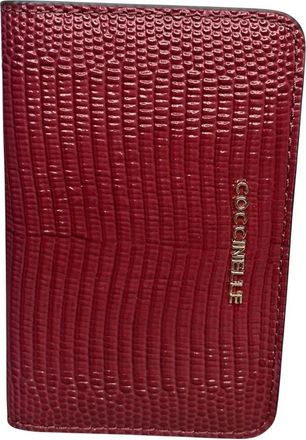 Coccinelle Metallic Soft Wallet - - Accessories - Damen - Rot - ONE SIZE