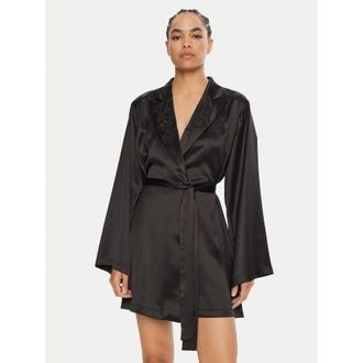 Guess Bademantel O4BX08 WGIN0 Schwarz