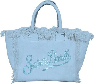 MC2 Saint Barth Femme, Sacs, Bleu, Taille: ONE Size Sac fourre-tout &eacute;l&eacute;gant