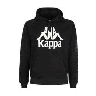 Kappa Schwarz Wei&szlig; Antik Baumwolle/Polyester Sweatshirt - - Sweatshirts & Hoodies - Herren - Schwarzk - M