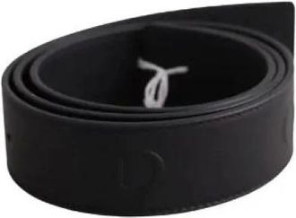 Dior Pre-owned Cuir ceintures - Homme - Pre-owned - Noir - Taille: ONE Size