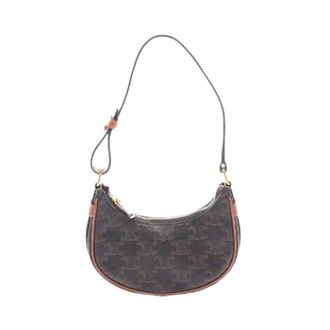 Celine Pre-owned AVA Mini Triomphe Coated Canvas Handbag - - Pre-owned - Damen - Braun - ONE SIZE