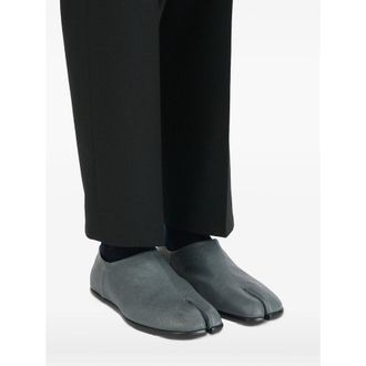 Maison Margiela Split-Toe Lambskin Loafer - Grey