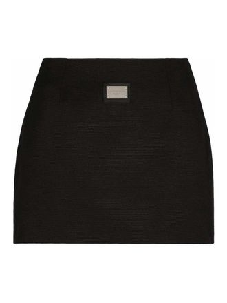 Dolce & Gabbana Mini Jupe - Noir