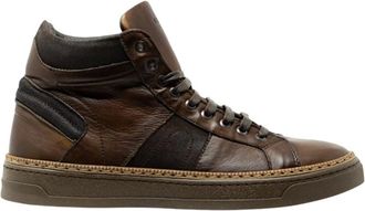 Exton Homme, Chaussures, Brun, Taille: 40 EU Baskets Montante