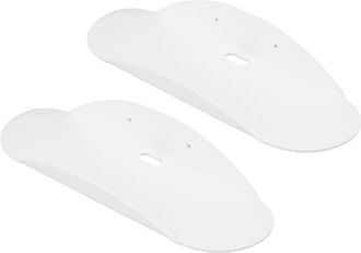 CHICIRIS &Eacute;tag&egrave;re Murale pour Cam&eacute;ra de s&eacute;curit&eacute;, &eacute;tag&egrave;re Murale Flottante en Forme darc avec Canaux de C&acirc;bles, &eacute;tag&egrave;res de Vitrine pour Salle de Bain, Cuisine,