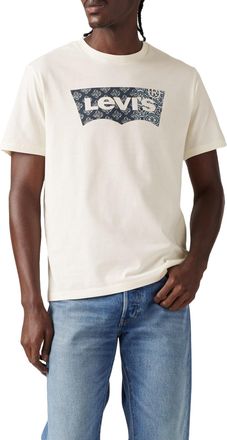Levi's Graphic Crewneck Tee Batwing Bandana Fil