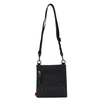 HUGO BOSS Nosh Envelope Umh&auml;ngetasche - - Bags - Herren - Schwarzk - ONE SIZE