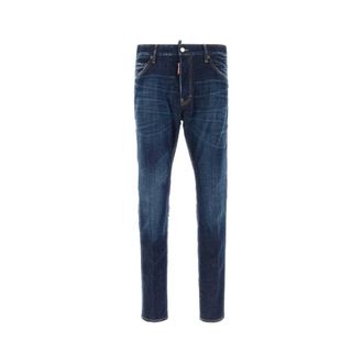 Dsquared2 Distressed Wash Denim Jeans - - Jeans - Herren - Blau - 3XL