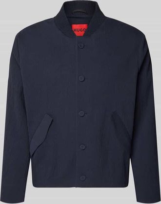 HUGO BOSS Regular Fit Blouson aus Baumwoll-Lyocell-Mix Modell UKASHI263X-H