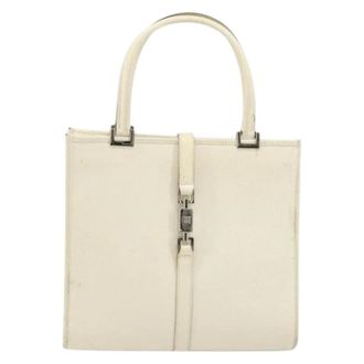 Gucci Pre-owned Vintage jackie handbag - Femme - Pre-owned - Beige - Taille: ONE Size