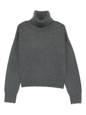Extreme Cashmere pull &agrave; col roul&eacute; - Gris