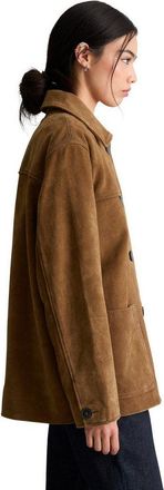 Marc O'Polo Denim Lederjacke aus hochwertigem Rinderspaltleder