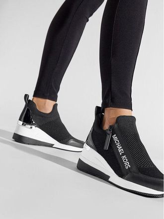Michael Kors Sneakers Willis Wedge Trainer 43S2WIFS1D Schwarz