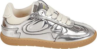 Ganni Femme, Chaussures, Gris, Taille: 36 EU Baskets
