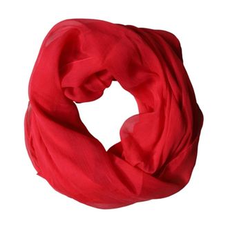Dolce & Gabbana Seiden Halstuch Schal - - Accessories - Herren - Rot - ONE SIZE