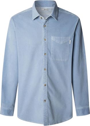 Pepe Jeans London Herren Clayton Hemd, Blau (Fade Blue), XXL