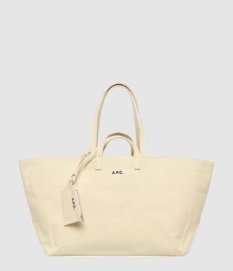 A.P.C. Sac Le Drummer Toile Ecru