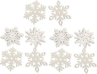 Amosfun 20 stücke Holz Ausschnitte Weihnachtsbaum Holz Formen Dekorationen Sterne Engel Schneeflocke Weihnachtsbaum hängen anhänger Ornament für Urlaub (zufäl