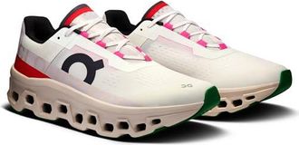 On Baskets Cloudmonster pour Homme, Ivoire/Perle, 44.5 EU