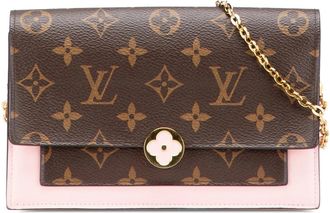 Louis Vuitton Hobo Bags - Monogram Flore Wallet On Chain - Gr. unisize - in Braun - für Damen