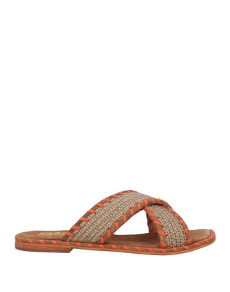 Colors Of California CRISS CROSS SANDAL IN RAFFIA