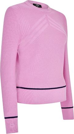 Callaway Pullover Top f&uuml;r Damen, gerippt, Schmal (Orchidee)