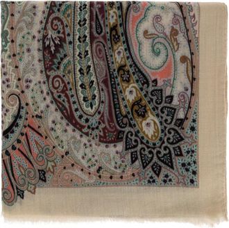 Etro Kaschmirschal - - Accessories - Damen - Beige - ONE SIZE
