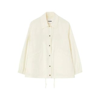 Jil Sander Damen, Jacken, Wei&szlig;, XSGr&ouml;&szlig;e