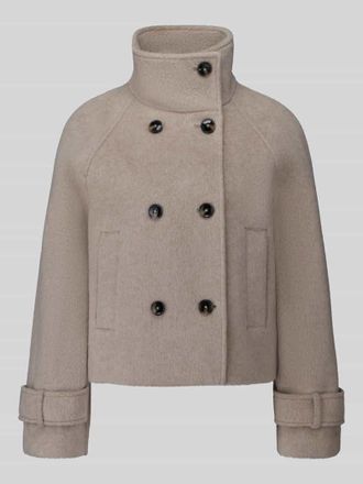 Jake*s Casual Hemdjacke mit hohem Stehkragen