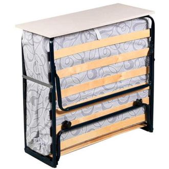 RELAX Sommier pliant Plegatin avec matelas en mousse 90x190cm