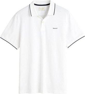 GANT Poloshirt Poloshirt Tipping SS Pique Kurzarmshirt (1-tlg., 1)