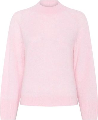 Bruuns Bazaar Femme, Pulls, Rose, Taille: 42 FR FluffyBBAma knit