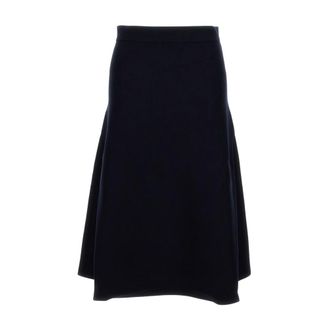Max Mara Giusy Midi Rock - - Skirts - Damen - Blau - S