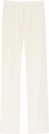 Ami Homme, Pantalons, Blanc, Taille: W40 Straight Pantalons