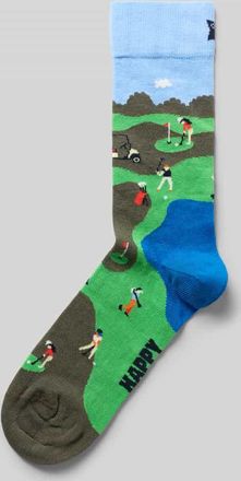 Happy Socks Socken mit Allover-Motiv-Print