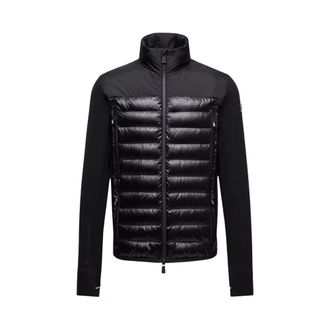 Moncler Gestepptes Polartec Zip-Up Sweatshirt - - Jackets - Herren - Schwarzk - M