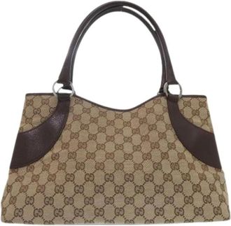 Gucci unisex, Pre-owned, Beige, Taille: ONE Size Sac cabas Pre-owned