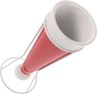 SOLUSTRE Keramikvase Mit Weihnachtsmannmütze Vintage-vase Kleine Vasendeko Weihnachtliche Keramikvase Kreative Blumenhalter Festliche Dekovase Moderne Vasendek