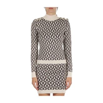 Marciano Mati Allover Jacquard LS - - Knitwear - Damen - Beige - XL