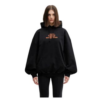VETEMENTS MF Hoodie - - Sweatshirts & Hoodies - Damen - Schwarzk - L