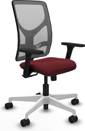 Piqueras y Crespo Ergonomischer B&uuml;rostuhl mit 3D-Armen, h&ouml;henverstellbare Lendenwirbelst&uuml;tze, mit 3-fach verstellbarer Lendenwirbelst&uuml;tze, ausgestattet mit 3 Positionen