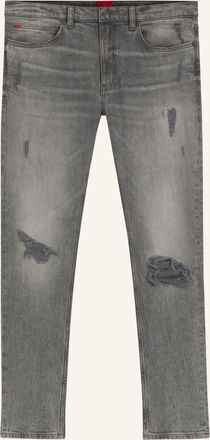 HUGO BOSS Hugo Jeans Hugo 734 Extra-Slim Fit silber