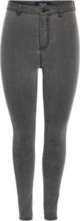 Noisy May Noisy may Nmella Jt173dg Noos Jean Super Hw, Dark Grey Denim, L / 32L Femme