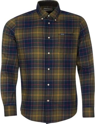 Barbour Fortrose Check Hemd - - Shirts - Herren - Gr&uuml;n - M