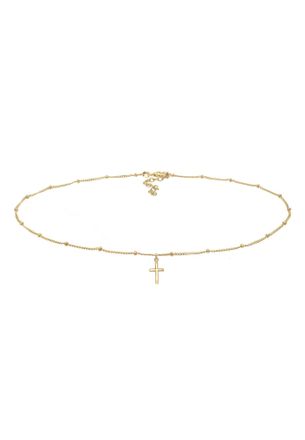 Elli Choker Kette Kreuz