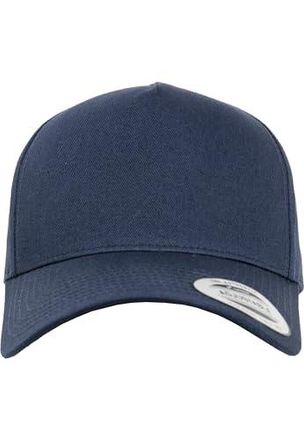 Flexfit Mixte 5-Panel Curved Classic Snapback Navy One Size Casquette, Navy, Taille Unique EU