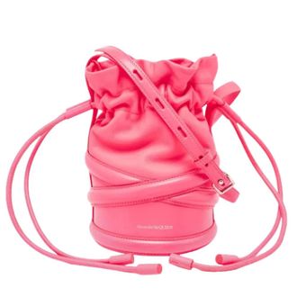 Alexander McQueen Pre-owned Leder Schultertasche - - Pre-owned - Damen - Rosa - ONE SIZE