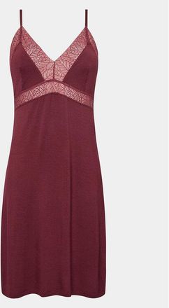 Chantelle Nachthemd Jazz FNA540 Dunkelrot Regular Fit